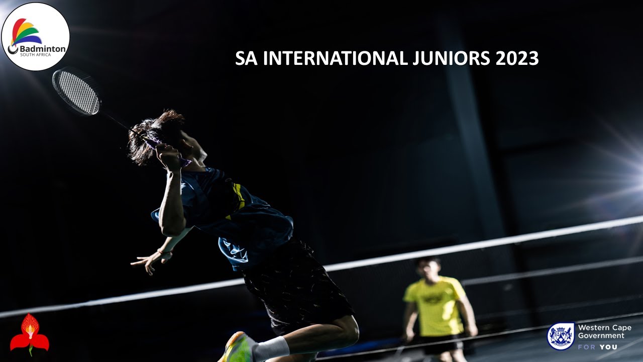 BADMINTON SA JUNIORS INTERNATIONALS 2023 - YouTube
