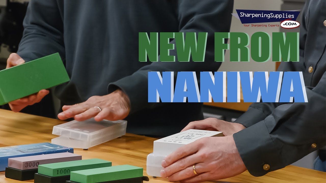 New Sharpening Stones from Naniwa - YouTube