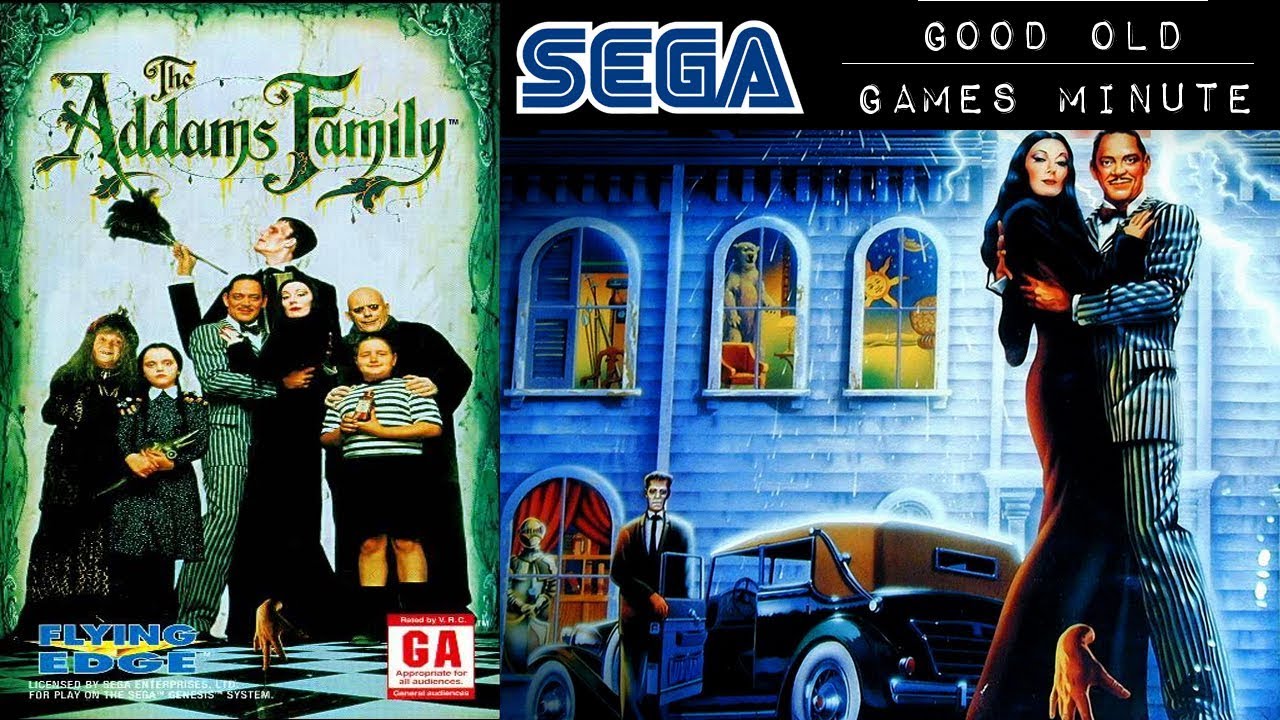Addams Family (UE) (Sega Mega Drive/Genesis) No death (All secrets ...