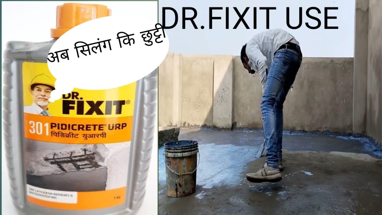 How To Use Dr Fixit URP Dr fixit waterproofing How To Use Dr