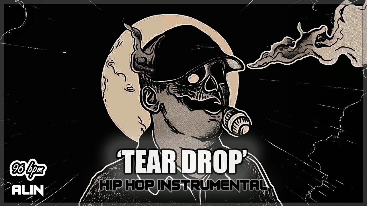 Hip Hop Hard Beat 'TEAR DROP' Freestyle 96 BPM | Rap Instrumental - YouTube
