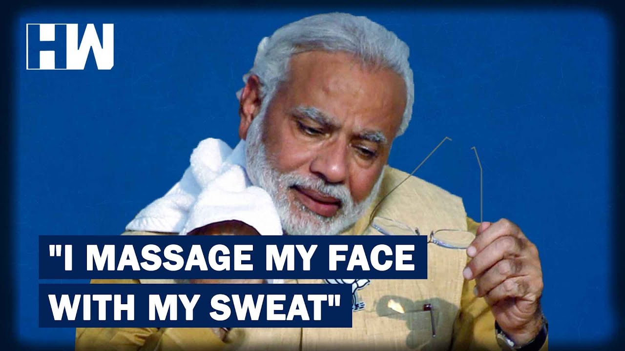 Narendra Modi Shares Skincare Tips, Says He Massages His Face With ...