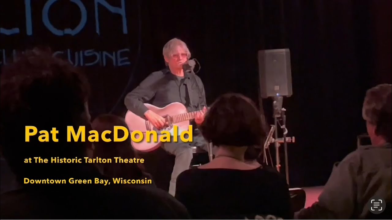 Bands in the ‘hood: Pat MacDonald at The Historic Tarlton Theatre ...