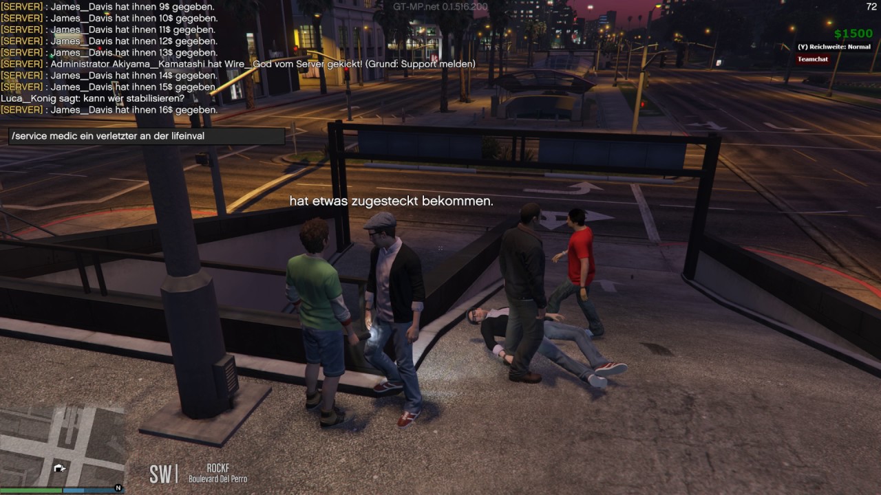 Grand Theft Auto V Weazel News reporter goes crazy Full - YouTube