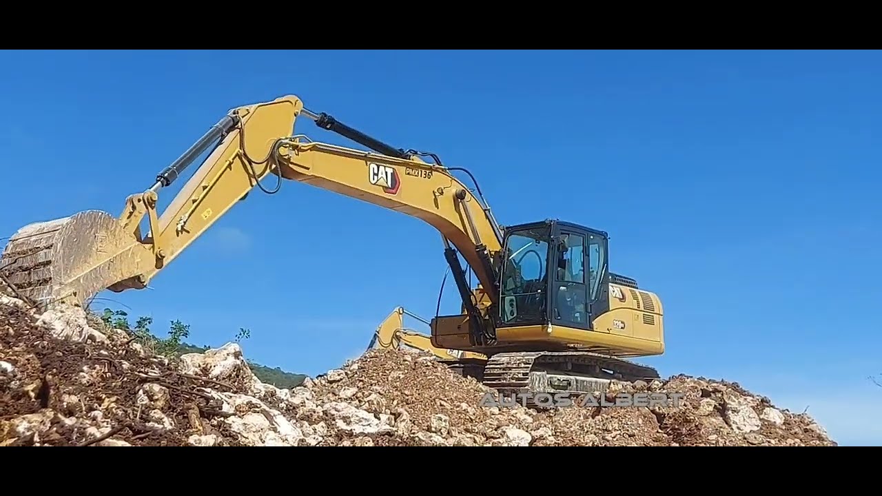 Beko Excavator CAT320 membuat jalan di hutan 😁 #caterpillar - YouTube