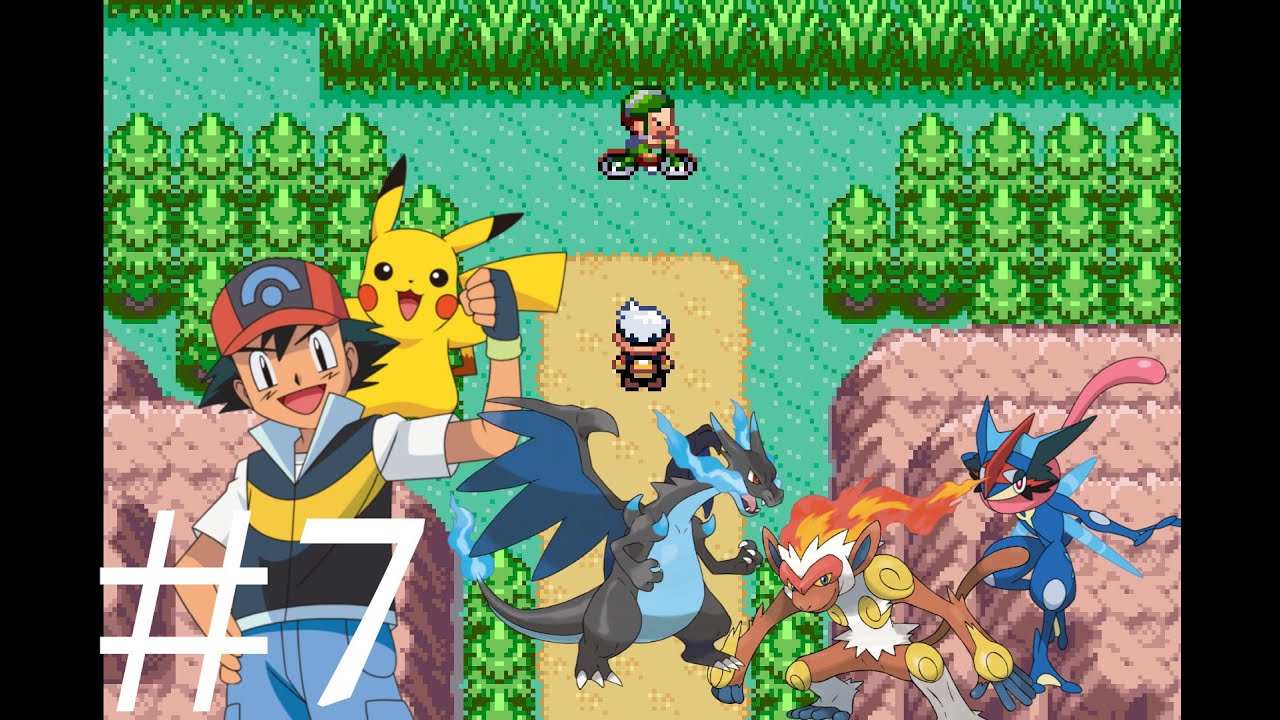 Pokemon Ultimate Mega Ruby Gba Gameplay Ep 7 / Pokemon Gameplay Ep7 ...