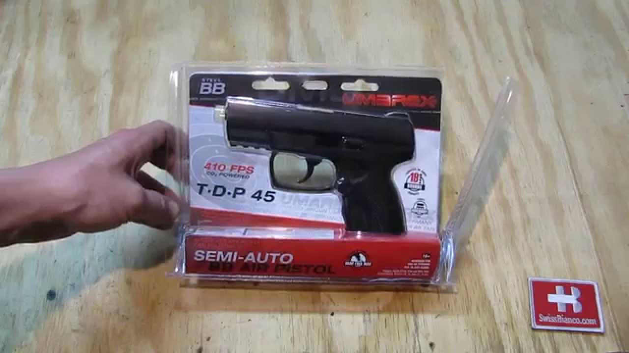 umarex tdp 45 pistol - YouTube