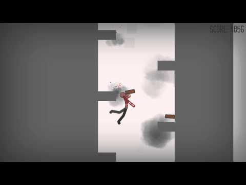 Stickman Dismount replay: 6 657 points in Rabbit's Hole - YouTube
