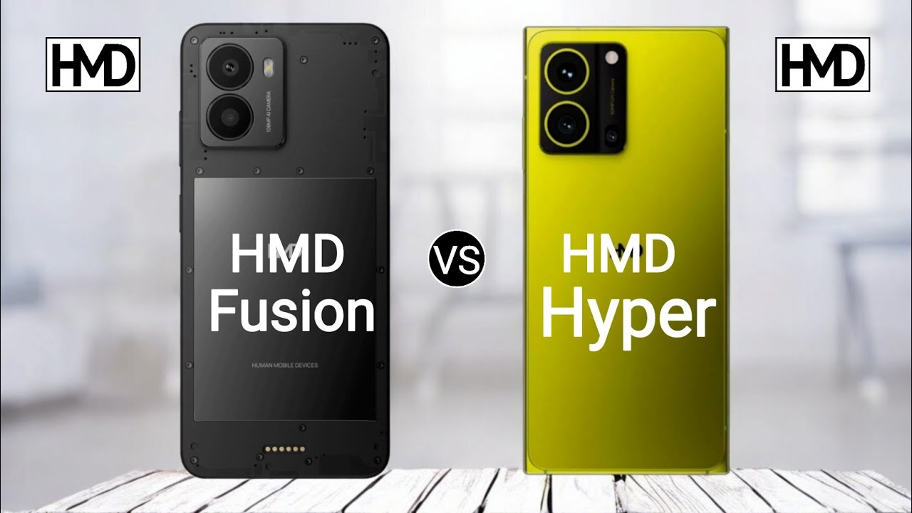HMD Fusion vs HMD Hyper - YouTube