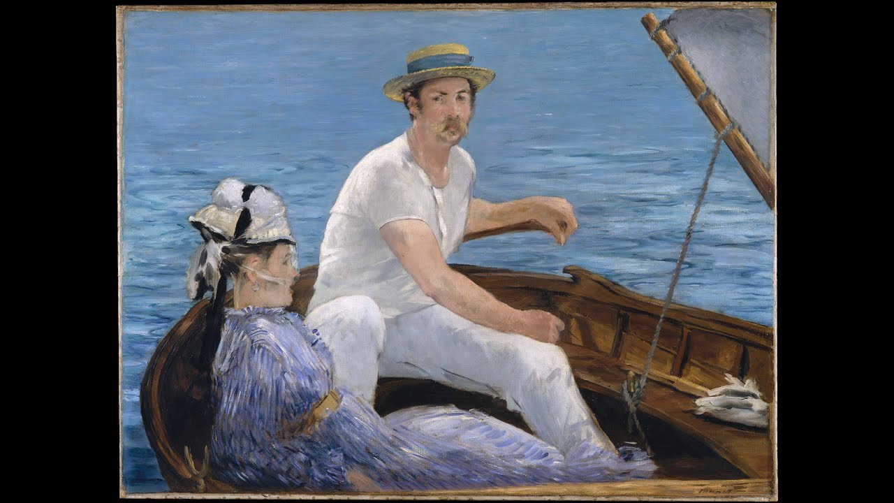 "Boating" by Édouard Manet - YouTube
