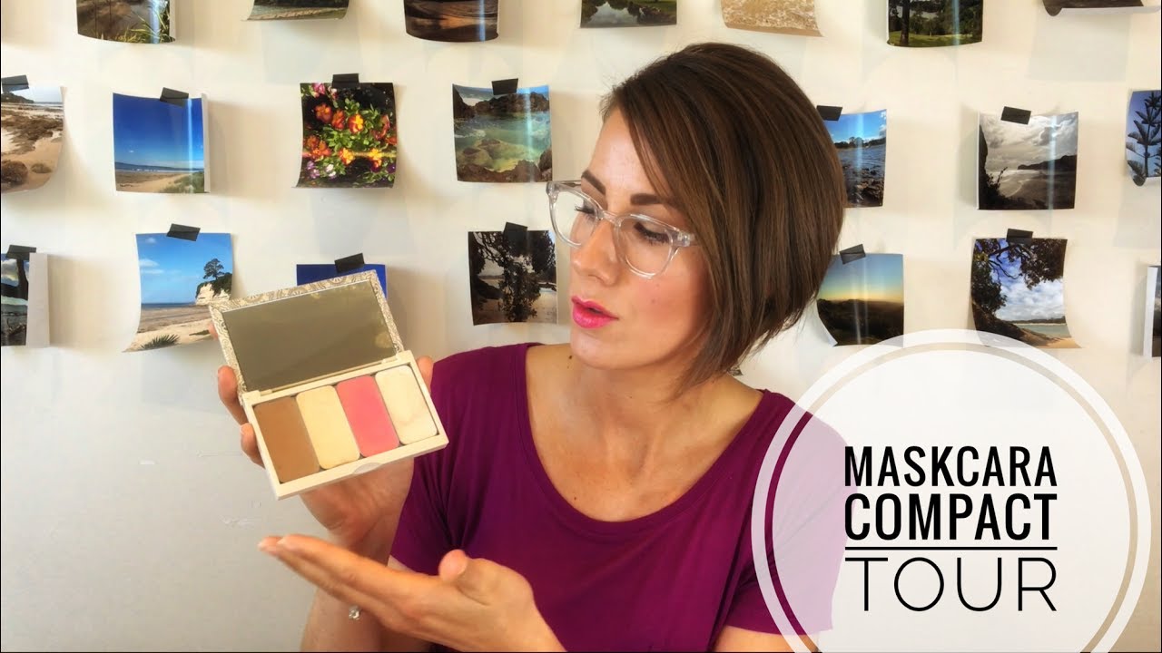 Maskcara Makeup Tutorial: Maskcara Compact Tour - YouTube