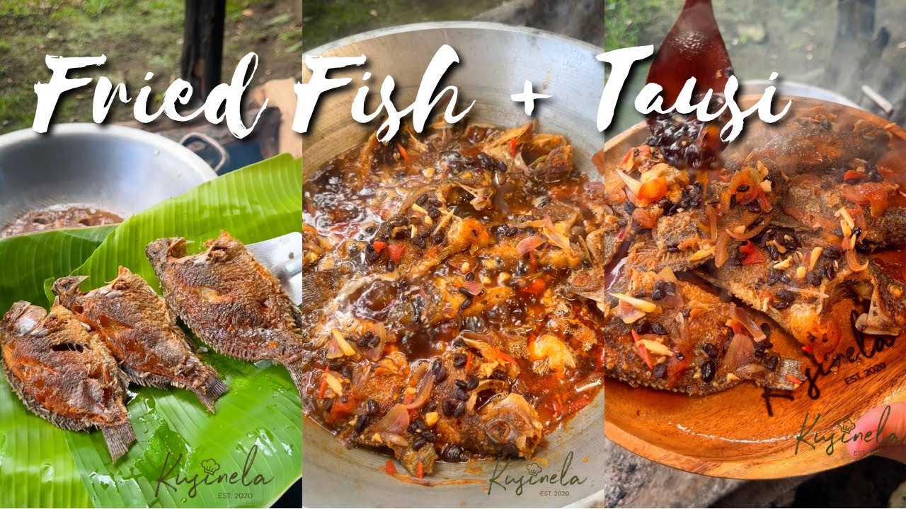 Fried Tilapia with Salted Black Beans (Tausi) | Quick and Easy Fish ...