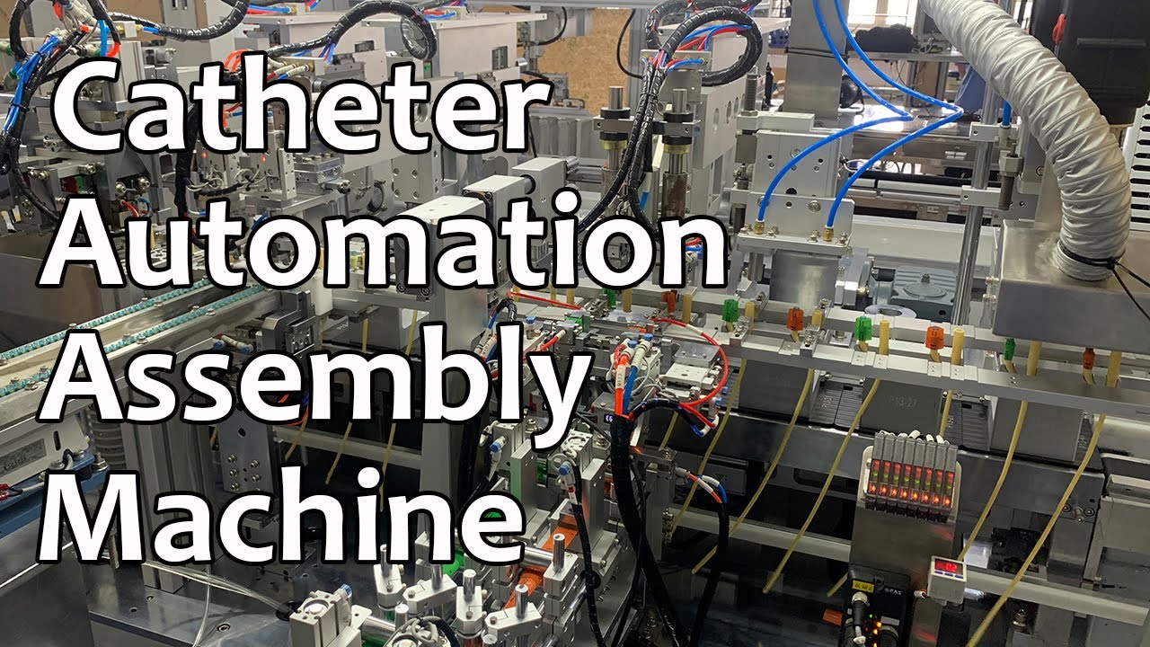 Catheter Automatic Assembly Machine - YouTube