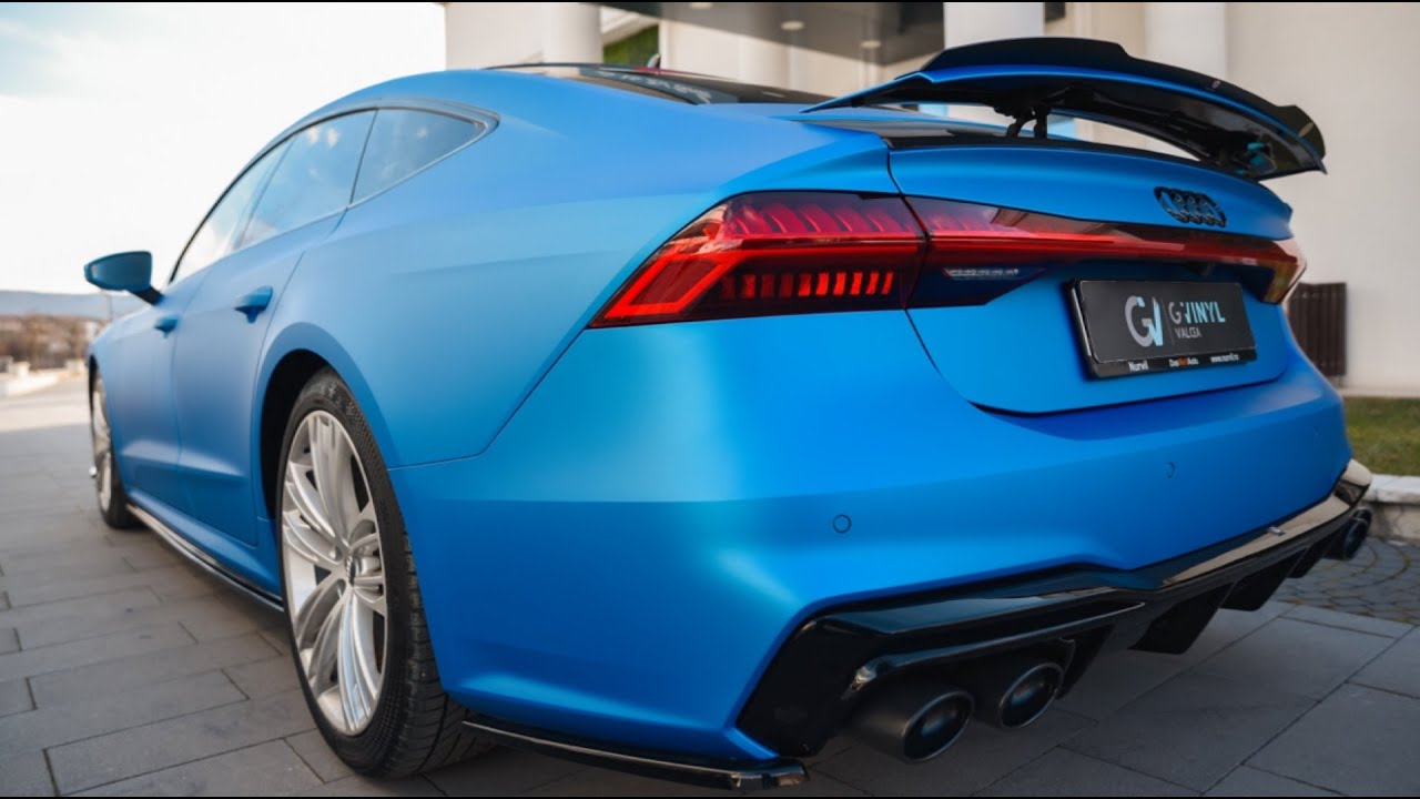 Audi A7 Schimbare totala ! Colantare integrala + multe altele - YouTube
