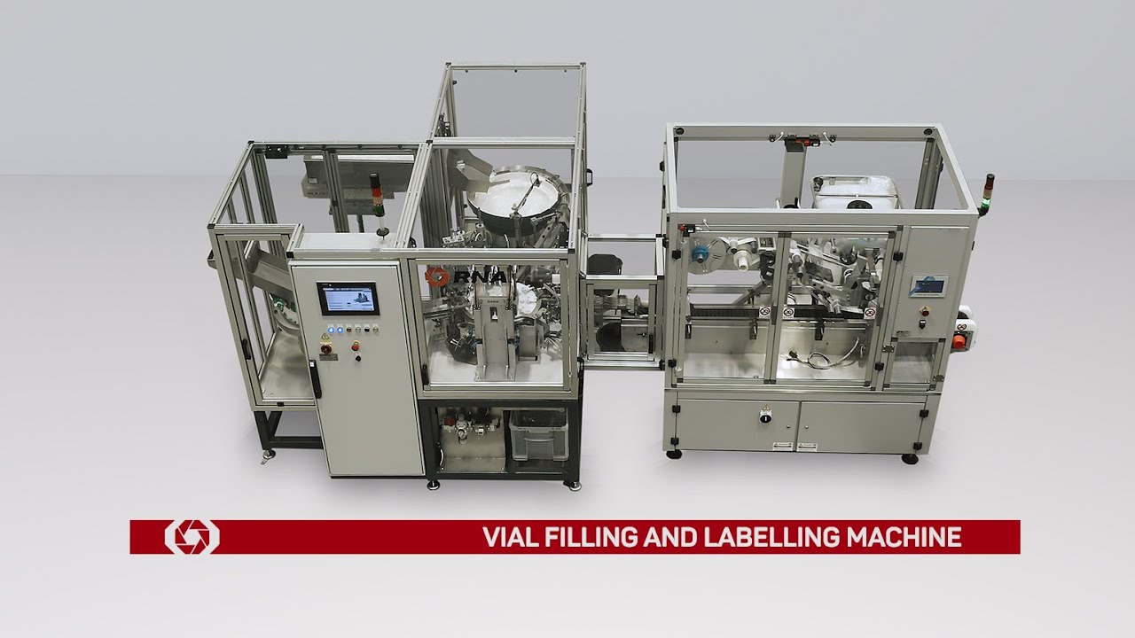 Automated Vial Filling and Labelling Machine - RNA Automation Ltd - YouTube