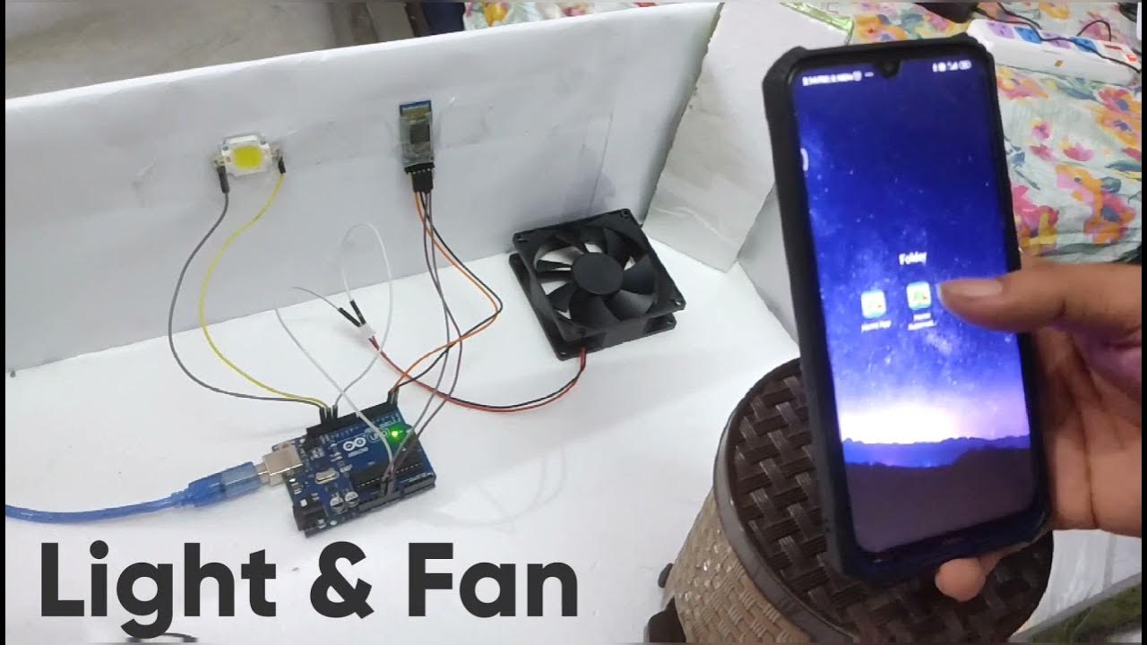 Home Automation Using Arduino Btech Final Year Project Youtube