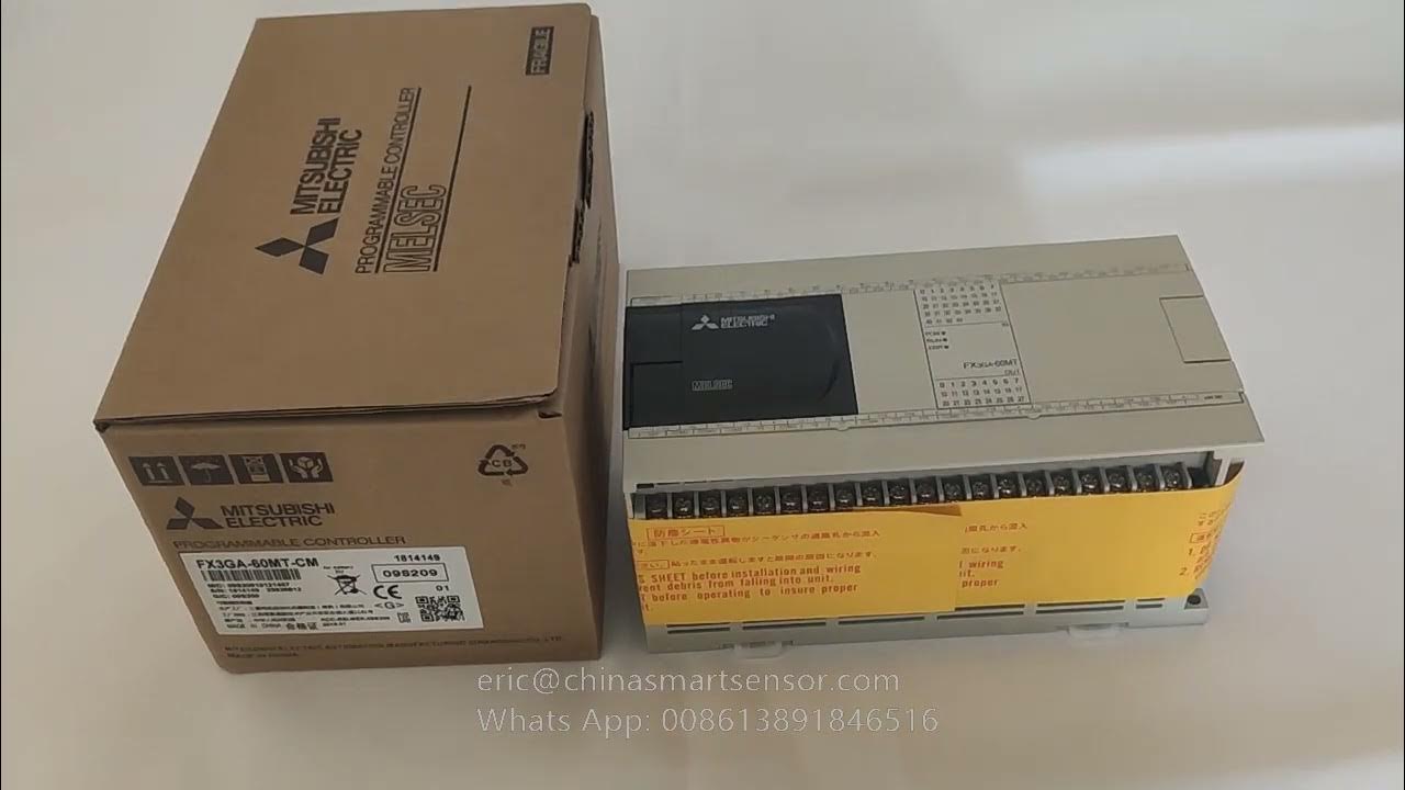MITSUBISHI PLC FX3GA 60MT CM 21221 - YouTube