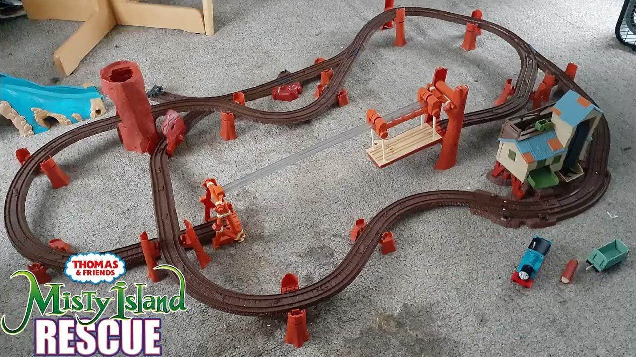 Thomas & Friends: Misty Island Rescue Trackmaster Zip, Zoom & Logging Adventure - YouTube