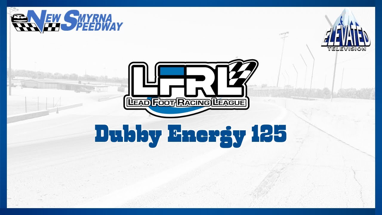 LEAD FOOT RACING LEAGUE | NEW SMYRNA SPEEDWAY | IRACING - YouTube