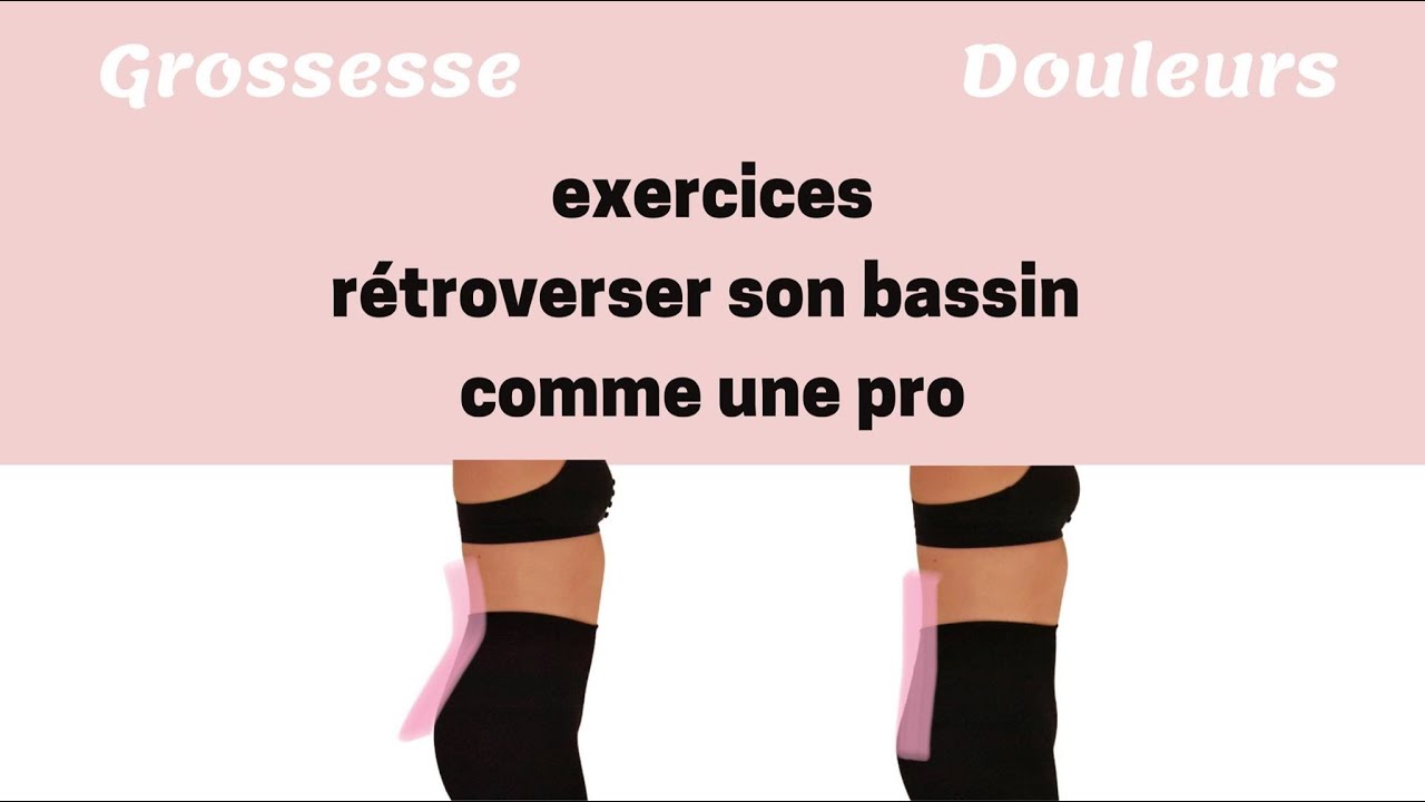 KINÉSCOPE - Grossesse, 5 exercices pour votre bassin - YouTube