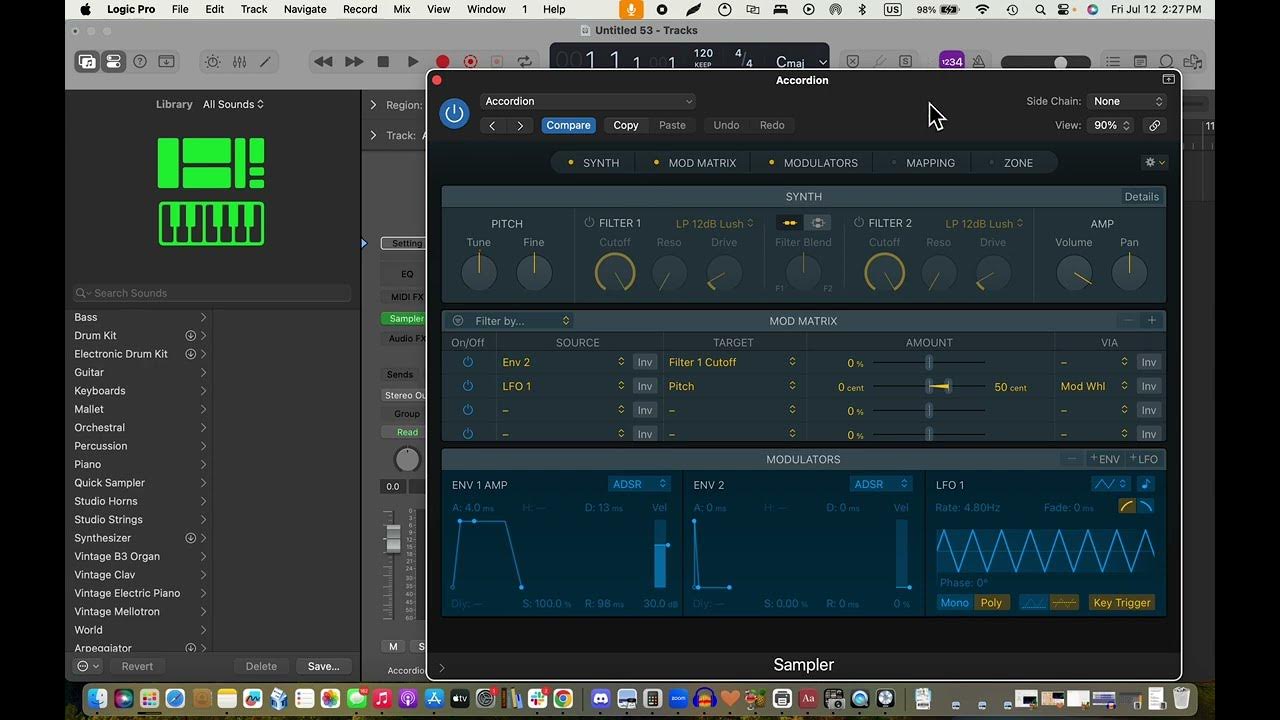 How to Install and Use .sf2 Soundfonts in Logic Pro X - YouTube