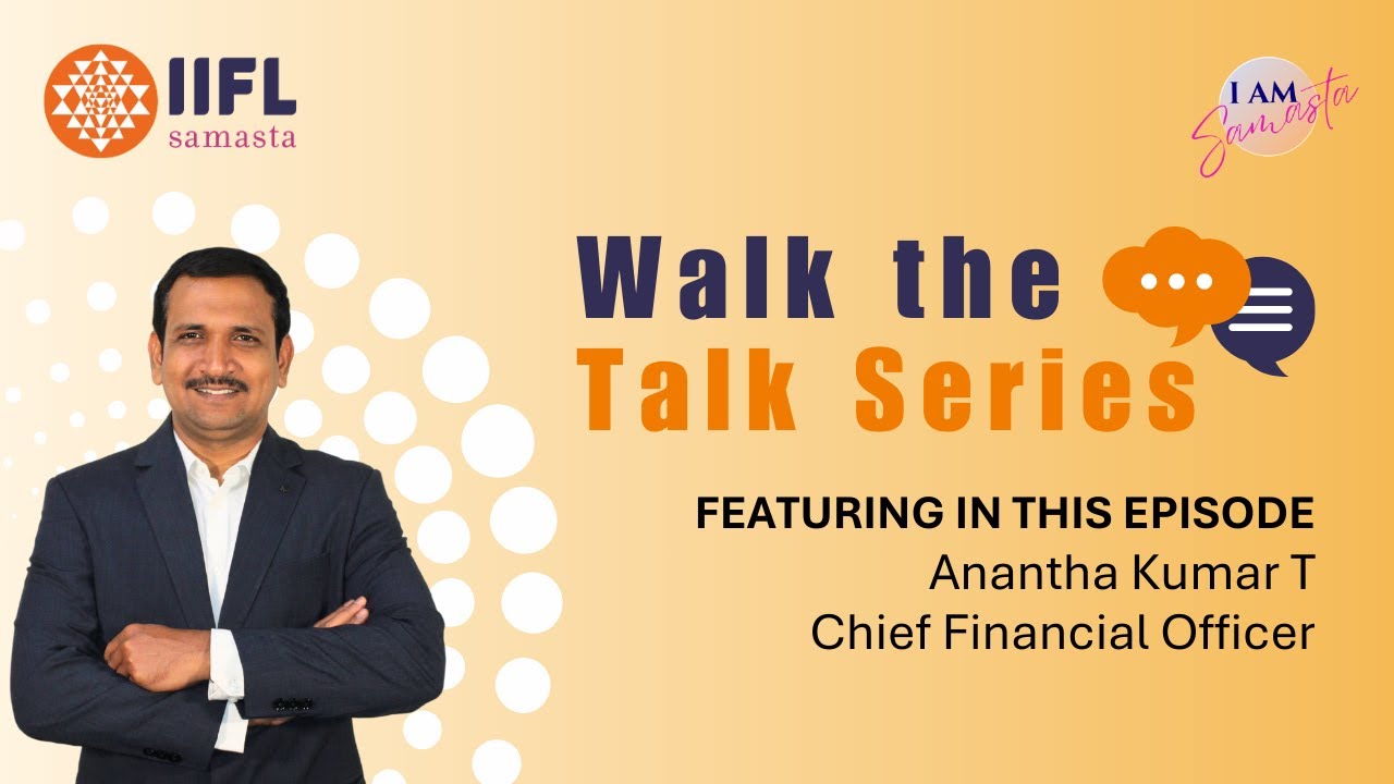 Walk The Talk Series- Mr. Anantha Kumar T, Chief Financial Officer - YouTube