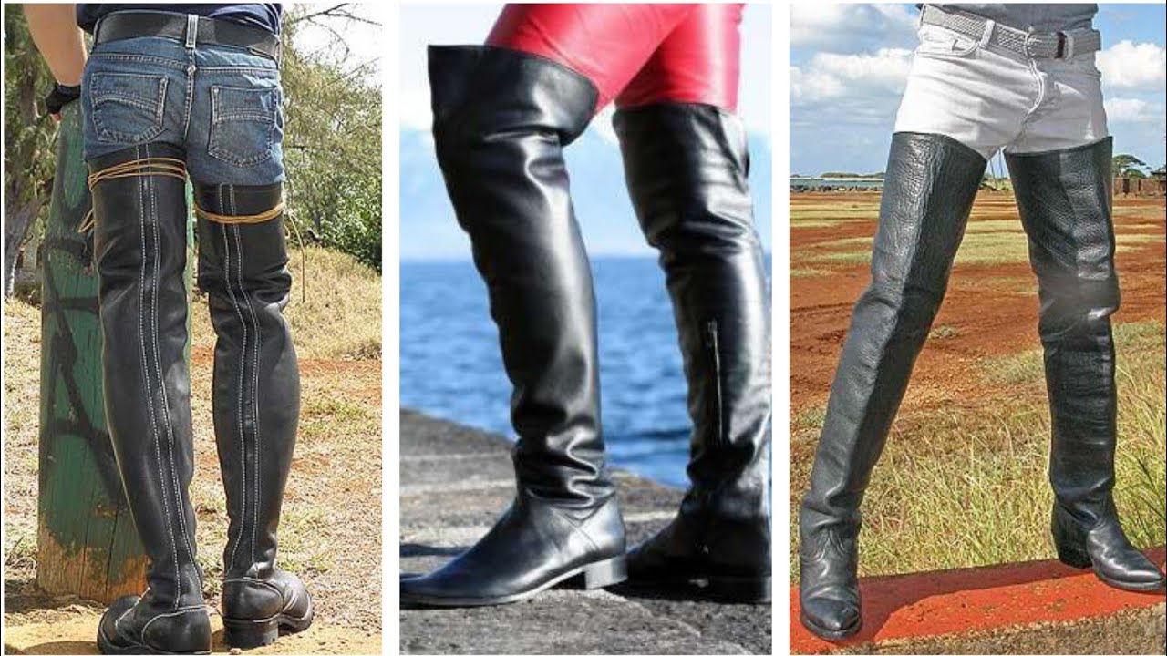 Thigh High Boots For Men Youtube
