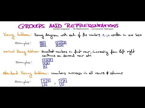 Young tableaux (normal & standard) - YouTube