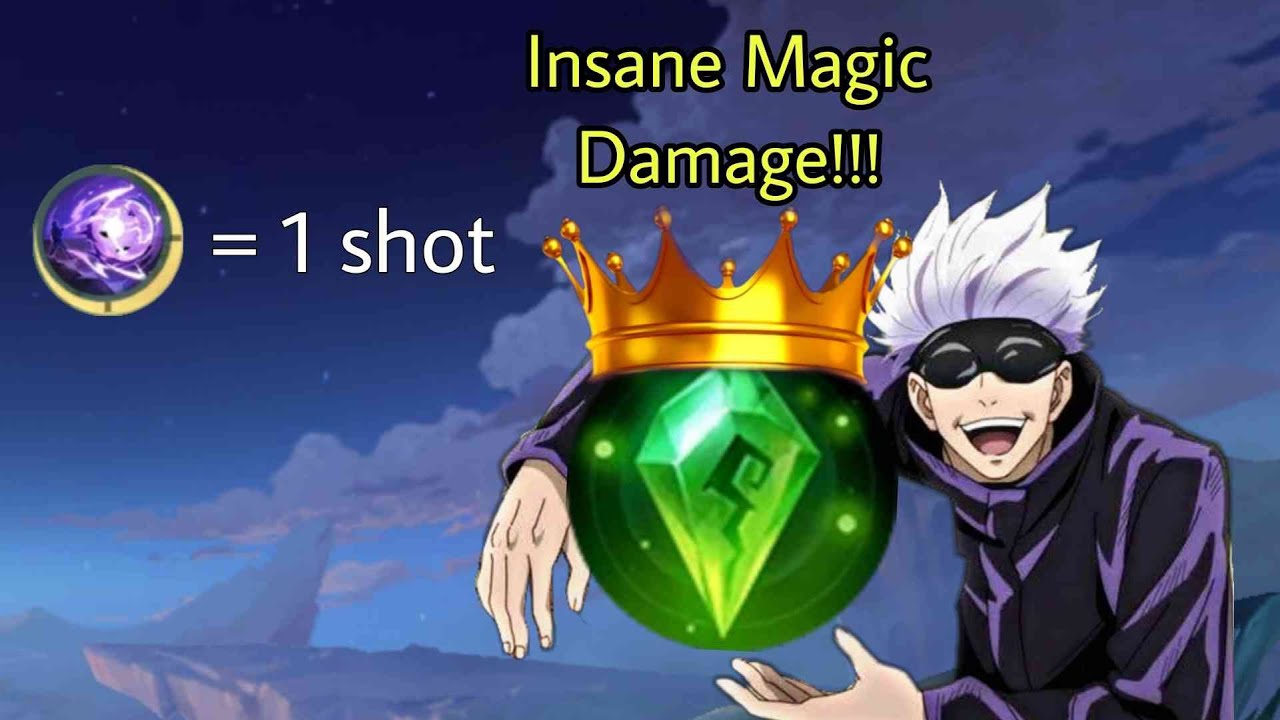 INSANE MAGIC DAMAGE FROM HOLY CRYSTAL ITEM!?!? ONE SHOT FOR ONE KILL ...