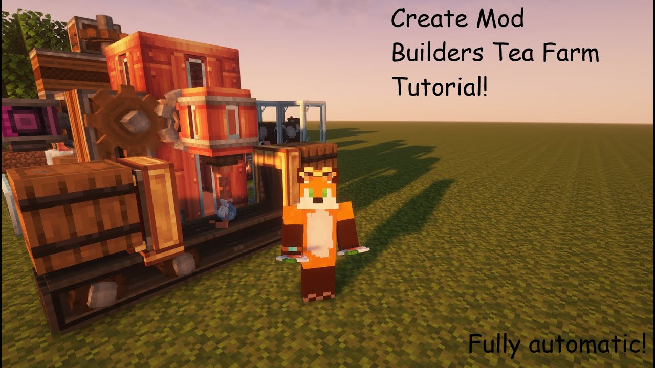 Create Mod Builders Tea farm build tutorial! - YouTube