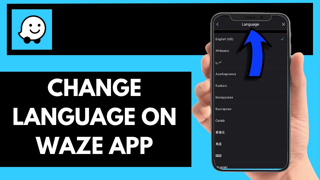 How To Change Language On Waze App - YouTube
