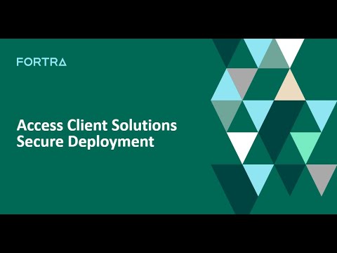 Securely Deploying IBM’s Access Client Solutions - YouTube