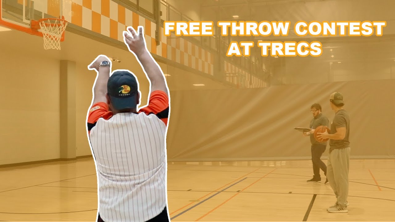 Free Throw Contest at TRECS - YouTube