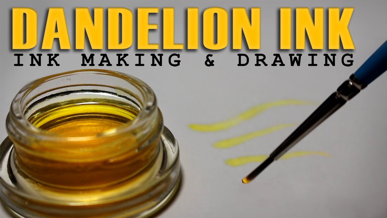How To Make Natural Inks - YouTube
