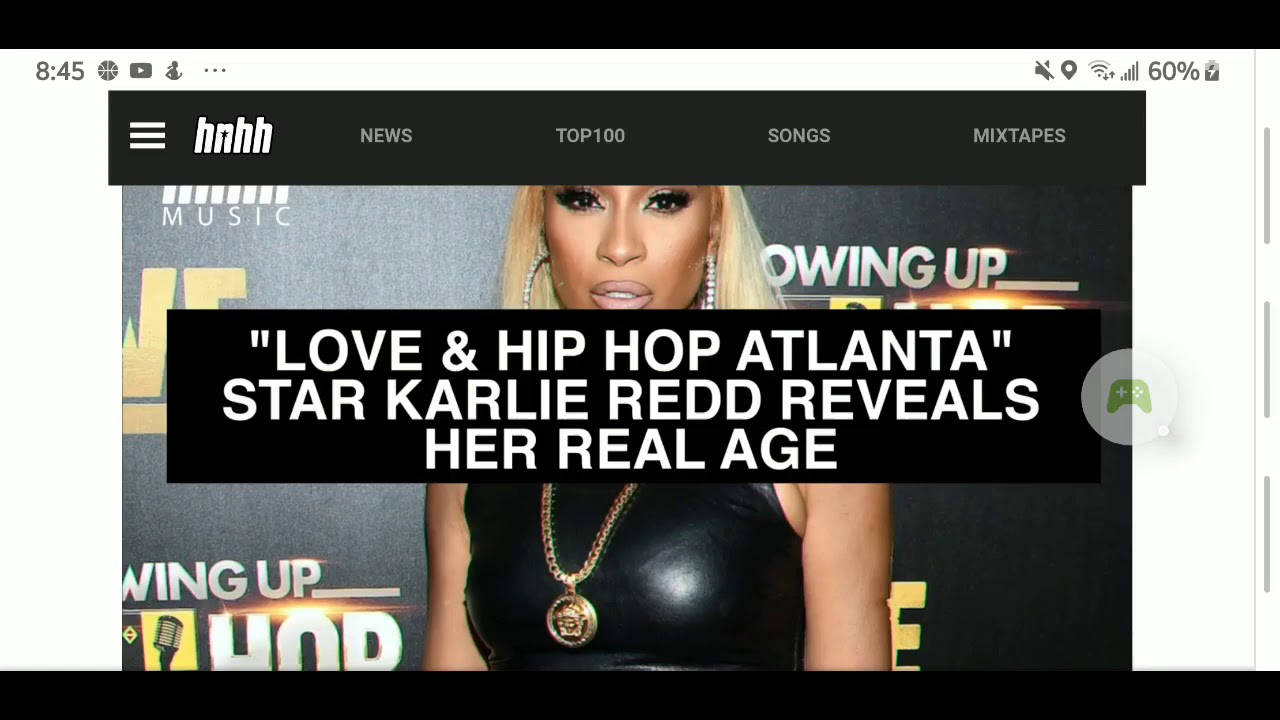 "Love & Hip Hop Atlanta" Star Karlie Redd Reveals Her Real Age - YouTube
