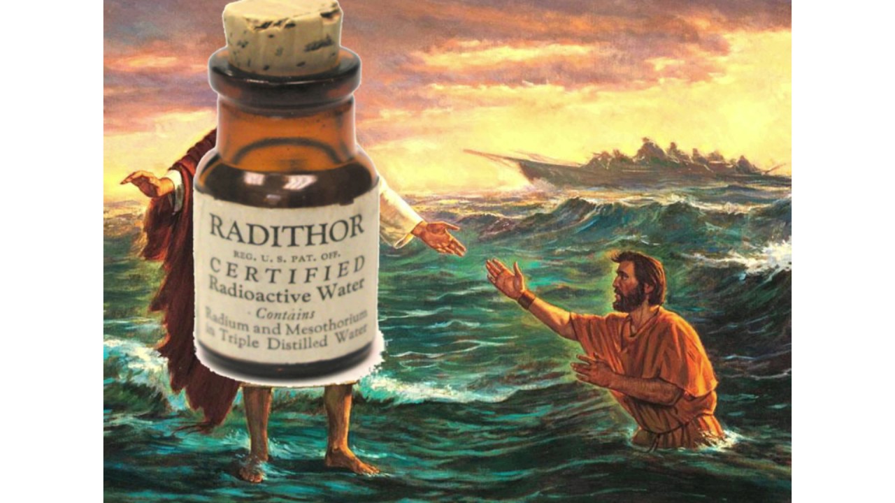 Radioactive Energy Drinks - The Curious History of Radithor - YouTube