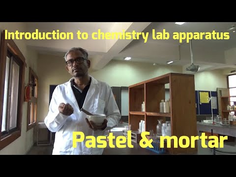 Pastel & mortar । Introduction to chemistry lab apparatus - YouTube
