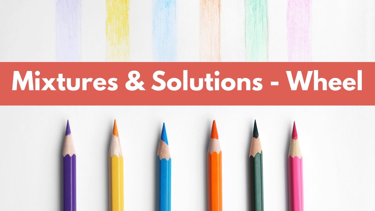 MIXTURE AND SOLUTION SPIN WHEEL SCIENCE ACTIVITY CRAFT CREATIVITY GAME ...