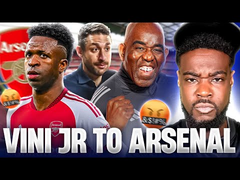 VINICIUS JR TO ARSENAL? THIS CAN'T HAPPEN 😡😤 EXPRESSIONS REACTS