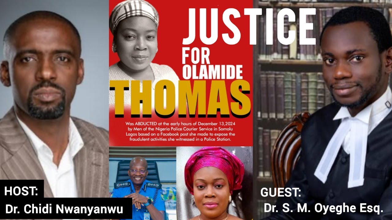 JUSTICE FOR NURSE THOMAS OLAMIDE - YouTube