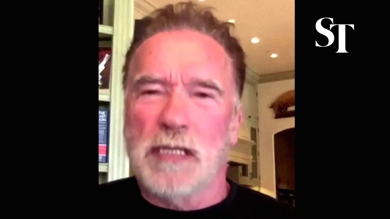 Covid-19: Screw your freedom - Schwarzenegger slams anti-maskers - YouTube