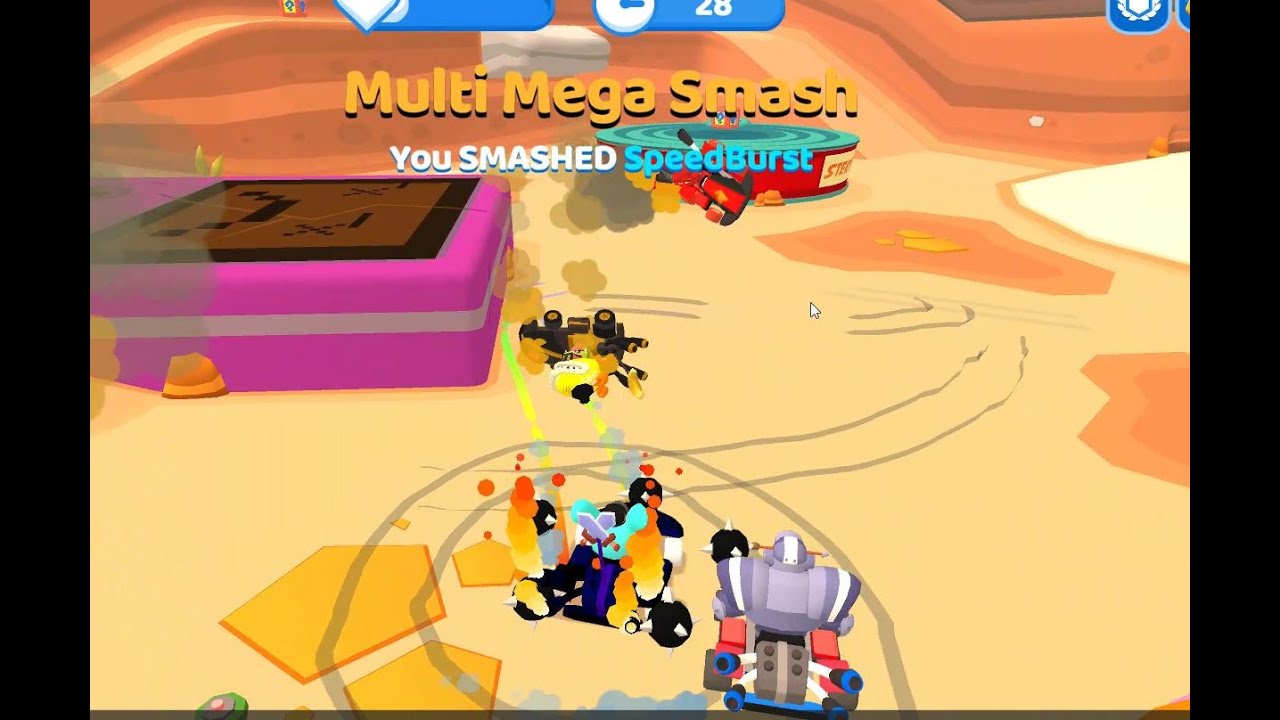 Smash Karts Mission Week Complete 4 single player rounds with 10 or ...
