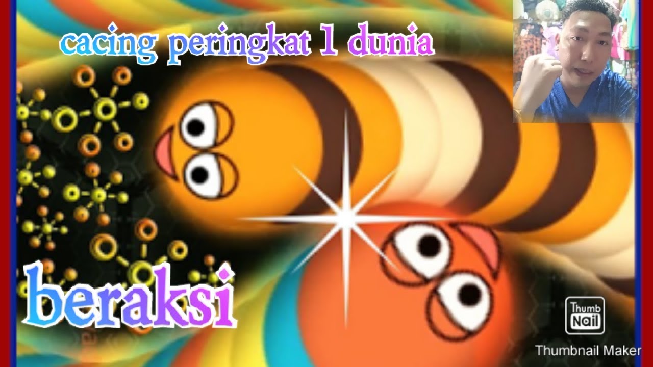 Game cacing peringkat no 1 Dunia - Worms Zone Indonesia .io - YouTube