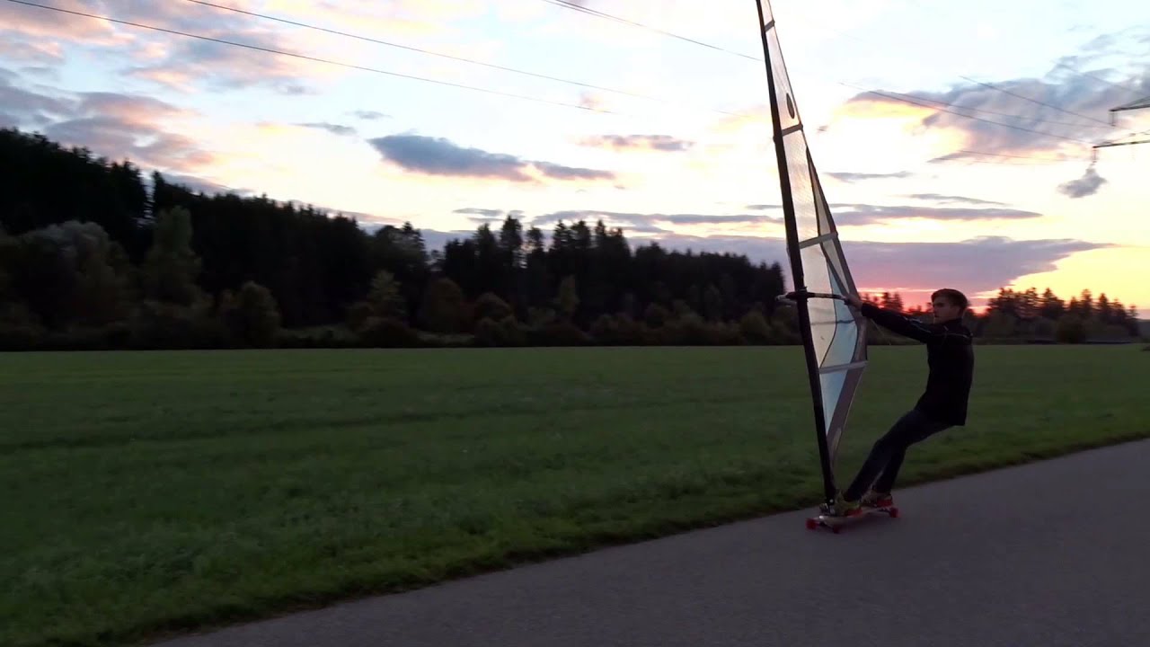 Wind Skate Session - YouTube