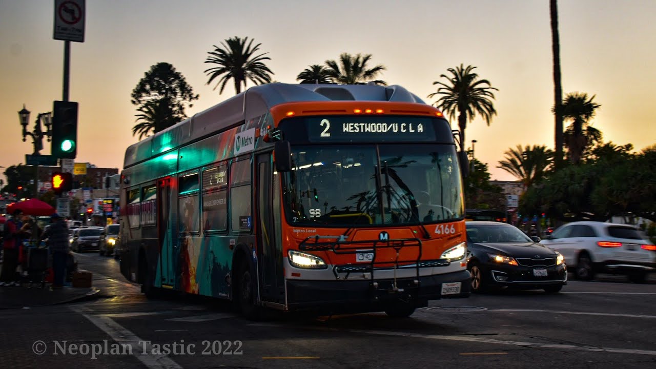 LACMTA Line 603: 2014 New Flyer XN40 #5874 Ride - YouTube