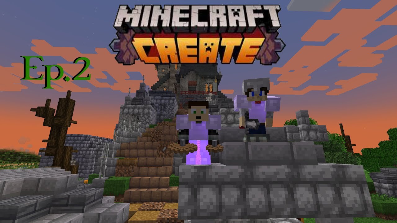 Minecraft Create Flavored Modpack W/ Cutsteam ep 2: Making Forward ...