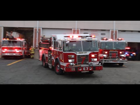 **FULL HOUSE!** FDJC Engine 7, Engine 18, Engine 11,Ladder 13 Respond ...