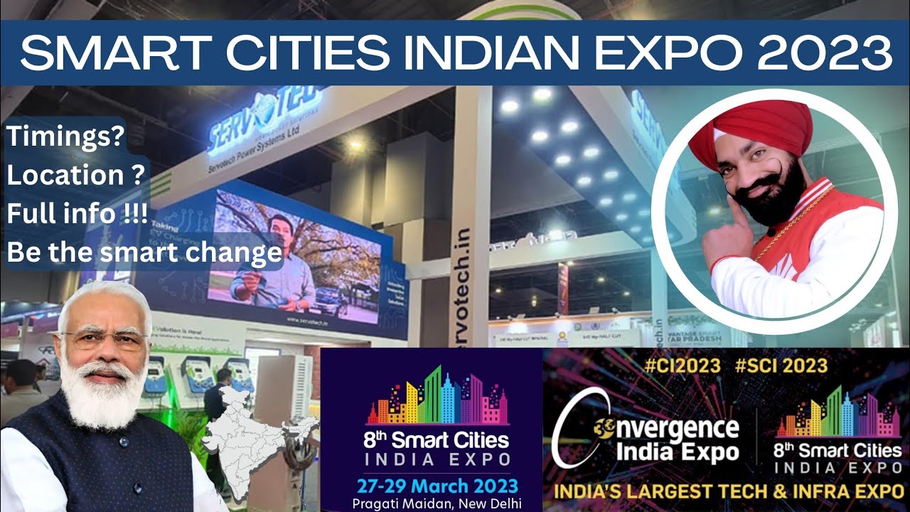 INDIA EXPO INDIA'S LARGEST TECH & INFRA EXPO SMART CITIES INDIAN EXPO ...