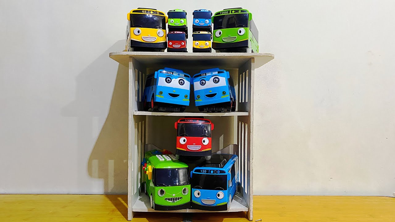 Tayo the Little Bus: Tayo,Lani,Rogi,Gani Bus Car Collection - YouTube