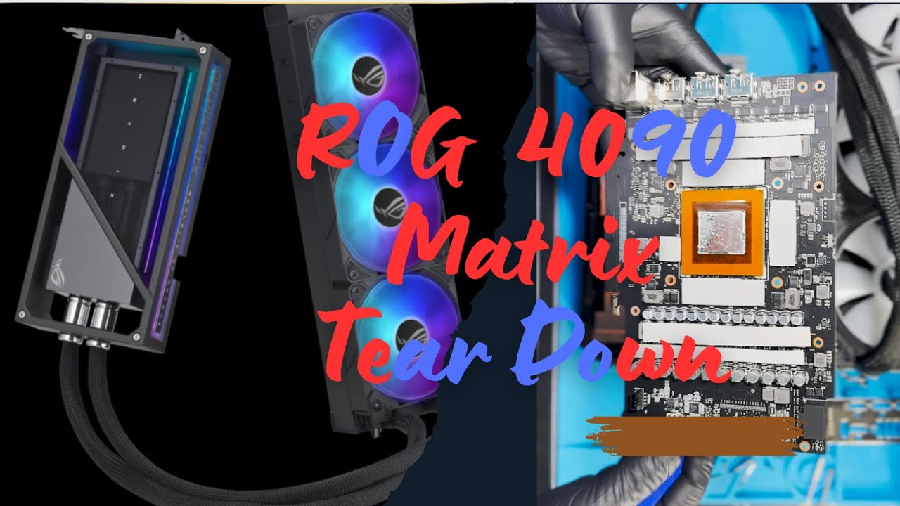 [PCFUN] ROG Matrix Platinum GeForce RTX™ 4090 [TEAR DOWN]|asus|4090 ...